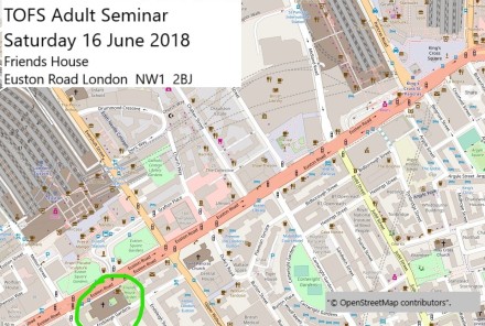 Buy tickets – Adult TOF Seminar – Friends House, 173-177 Euston Road ...