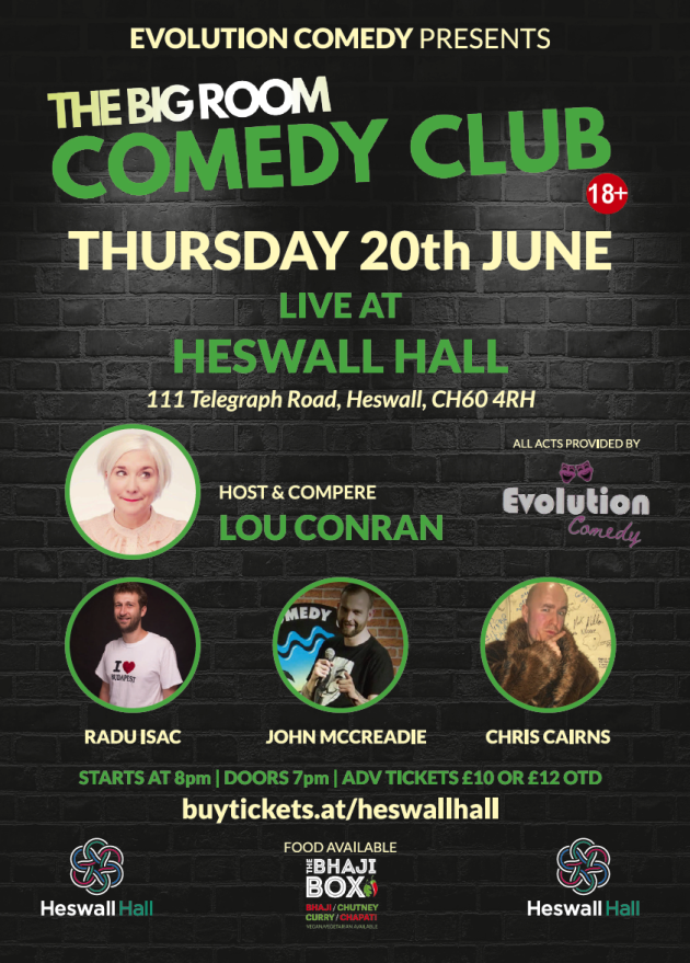 Buy tickets – The Big Room Evolution Comedy Club – The Big Room ...