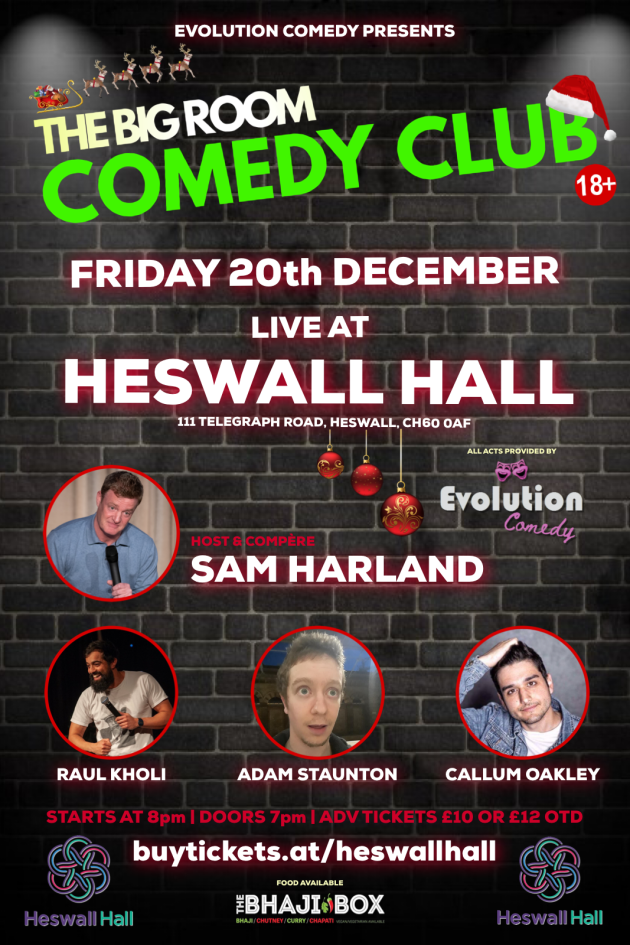 Buy tickets – The Big Room Evolution Comedy Club – The Big Room ...