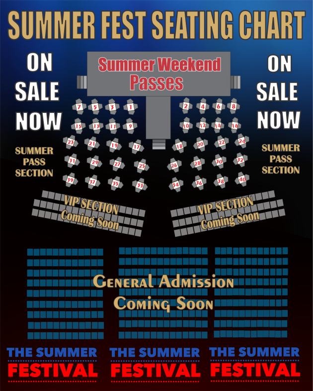 Buy tickets – The Summer Festival "Summer Weekend Passes" – Citrus ...